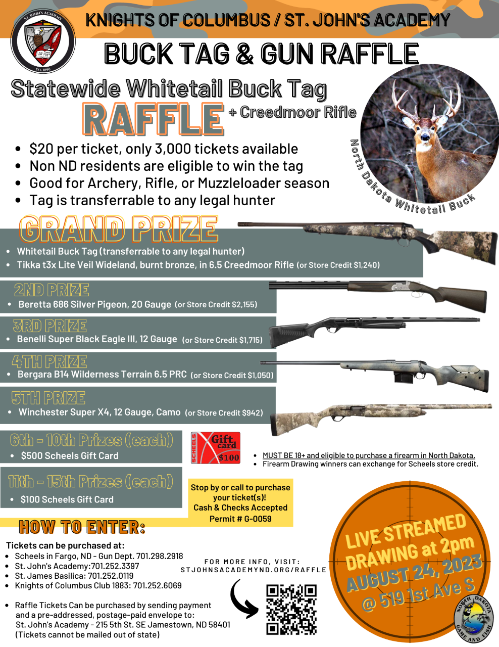 Buck raffle.png | Nodak Angler